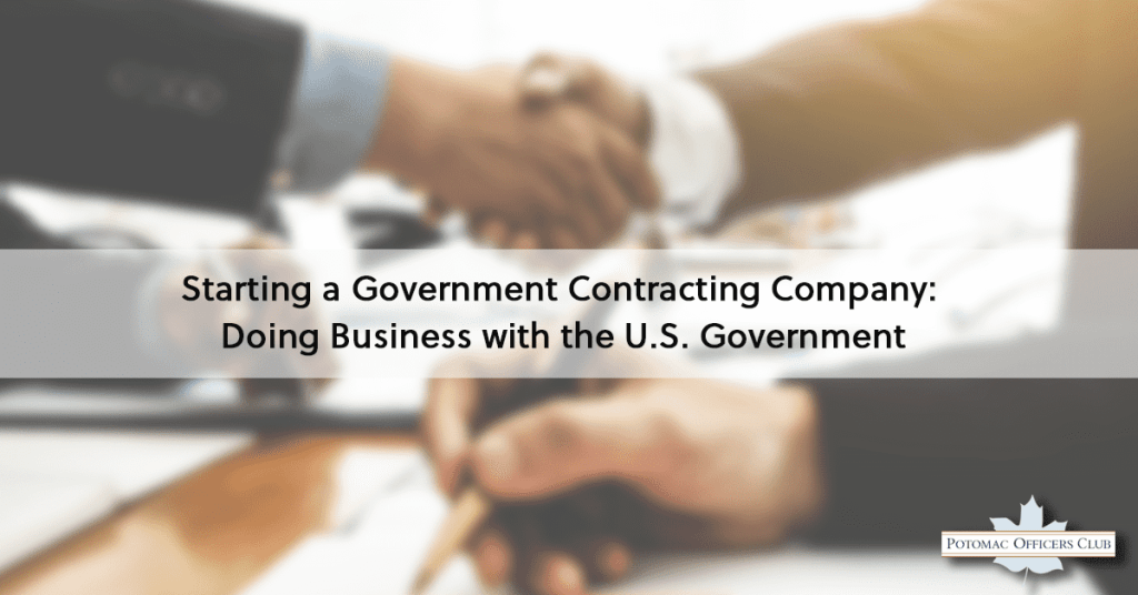Starting A Government Contracting Company
