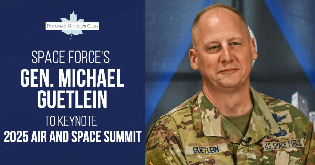 USSF’s Michael Guetlein To Keynote 2025 Air And Space Summit